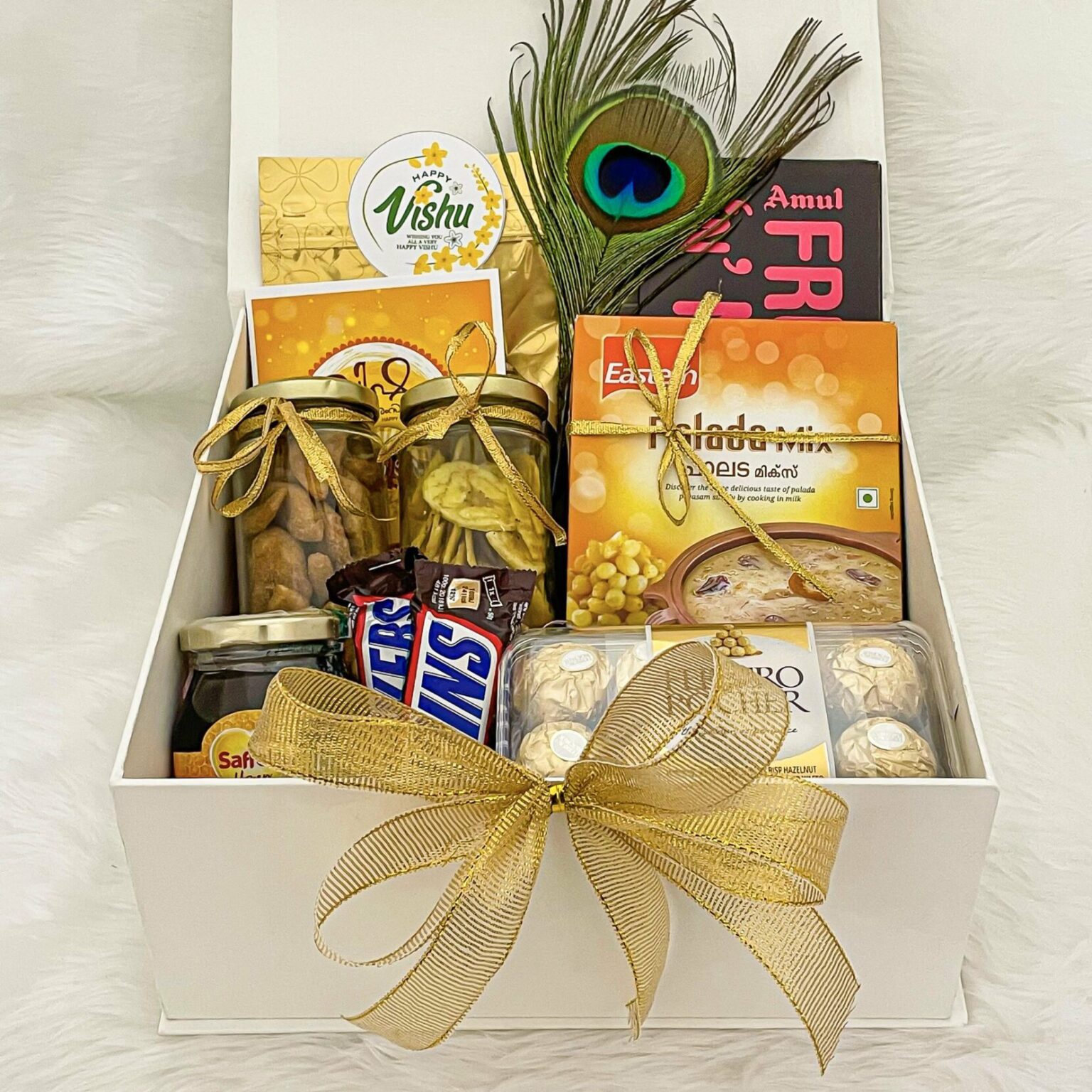 Buy Best Gourmet Gift Hamper For Vishu Online – Angroos