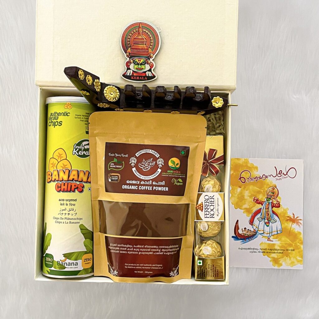 Buy Traditional Onam Hamper Box For Friends & Relatives