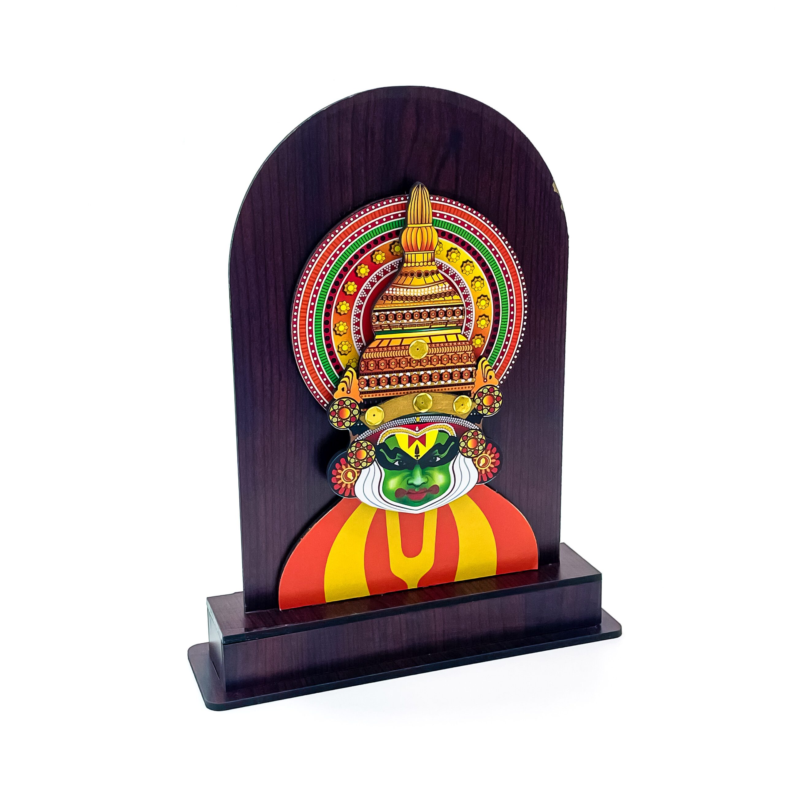 Buy Handcrafted Kathakali Memento | Wooden Showpiece Decor