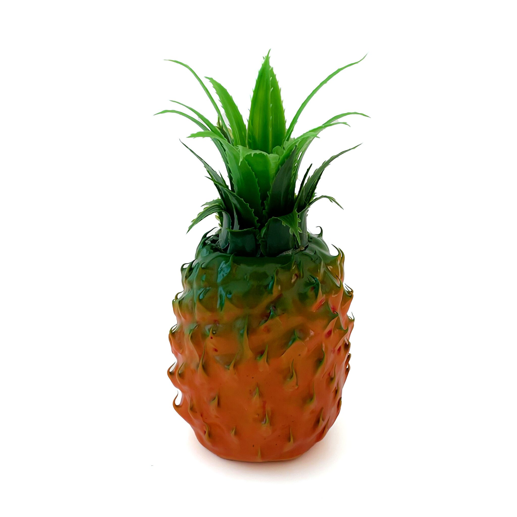 Buy Fake Pineapple For Home Decor (Red) | Artificial Fruits